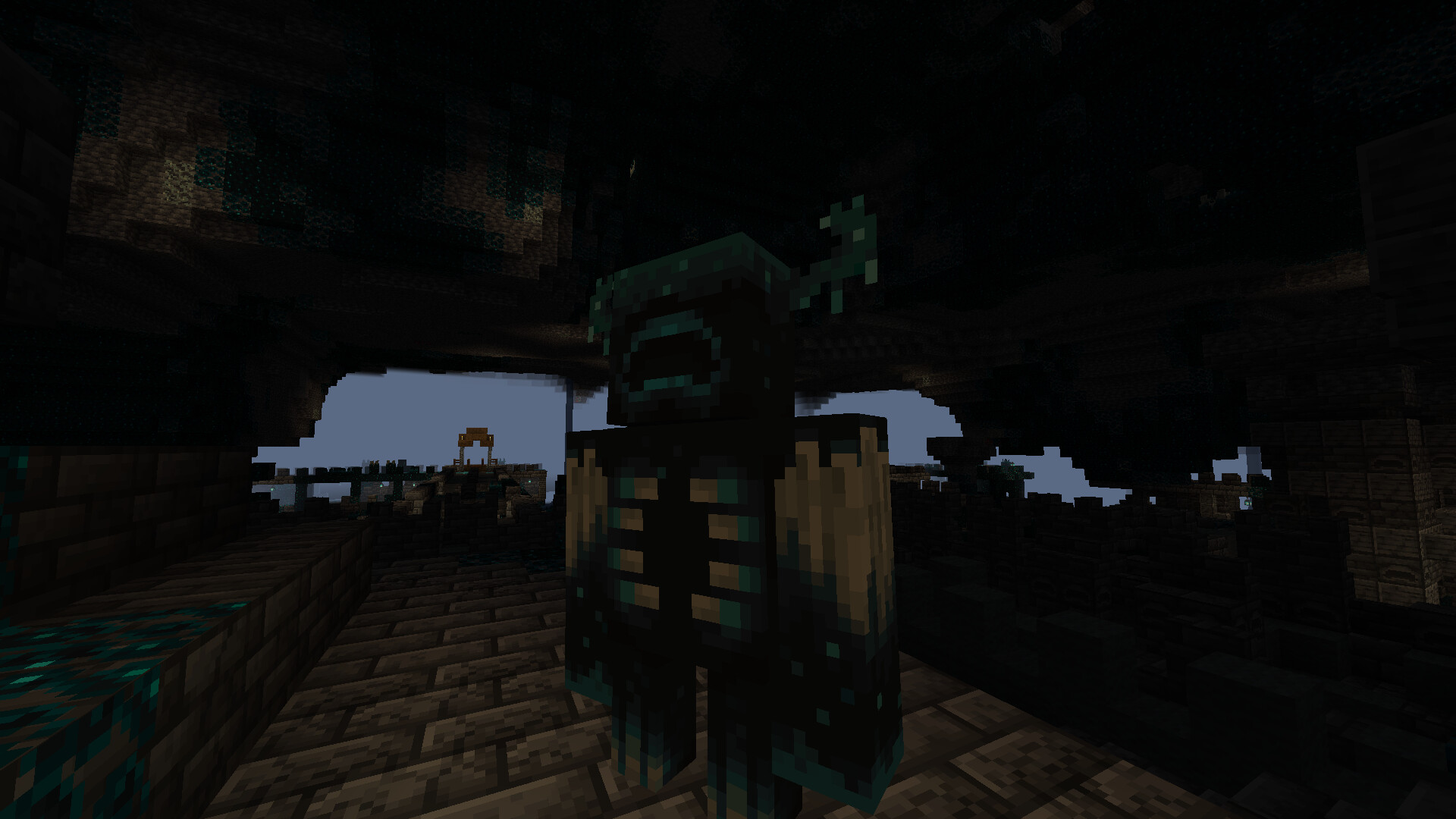 Warden fanmade concept texture Minecraft Texture Pack