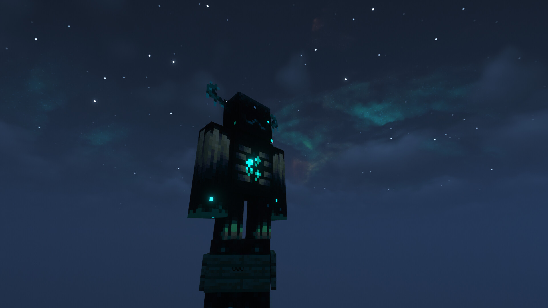 UwU Warden Minecraft Texture Pack