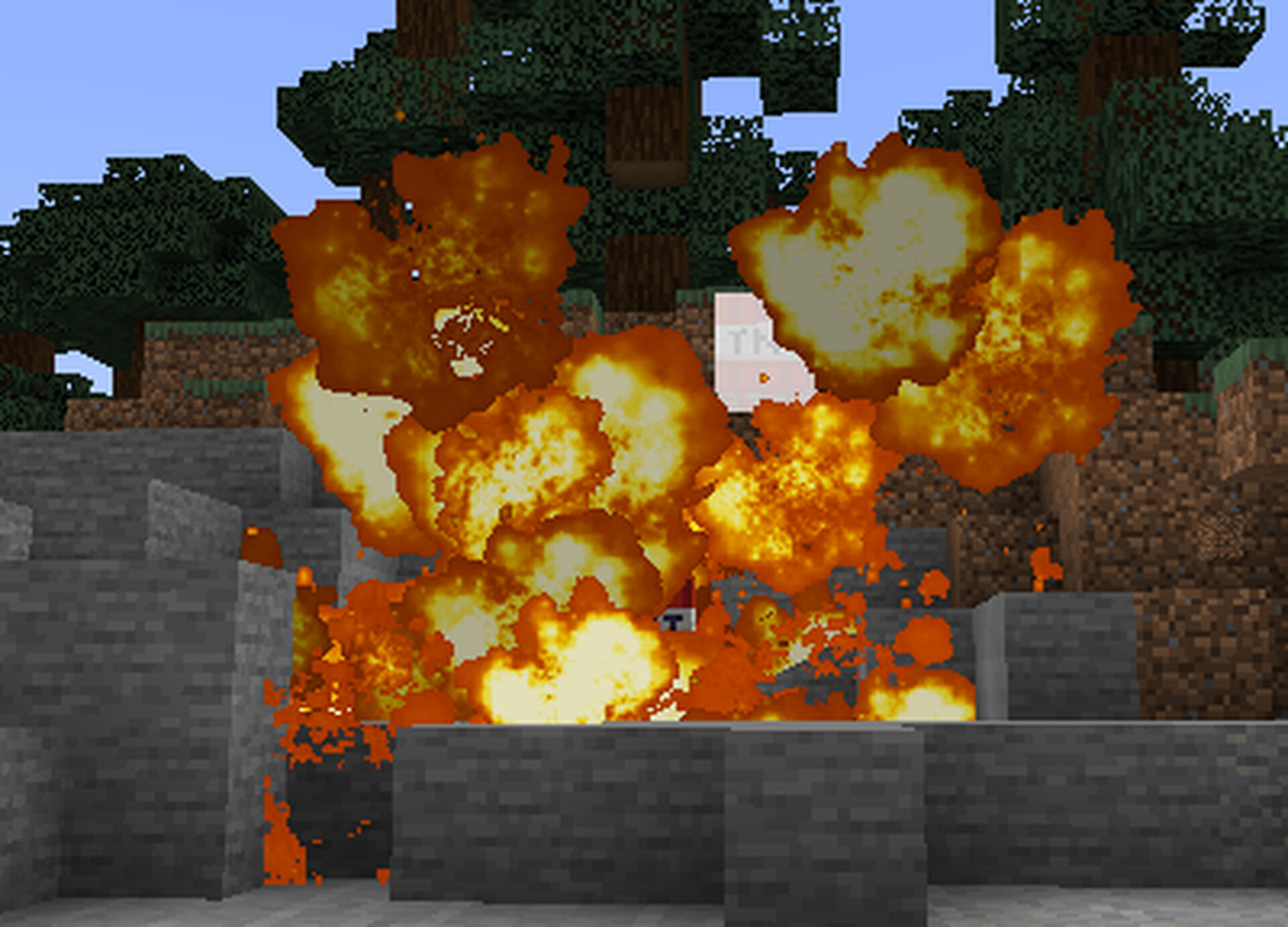 Better and cooler explosion (Without sound vers.) Minecraft Texture Pack