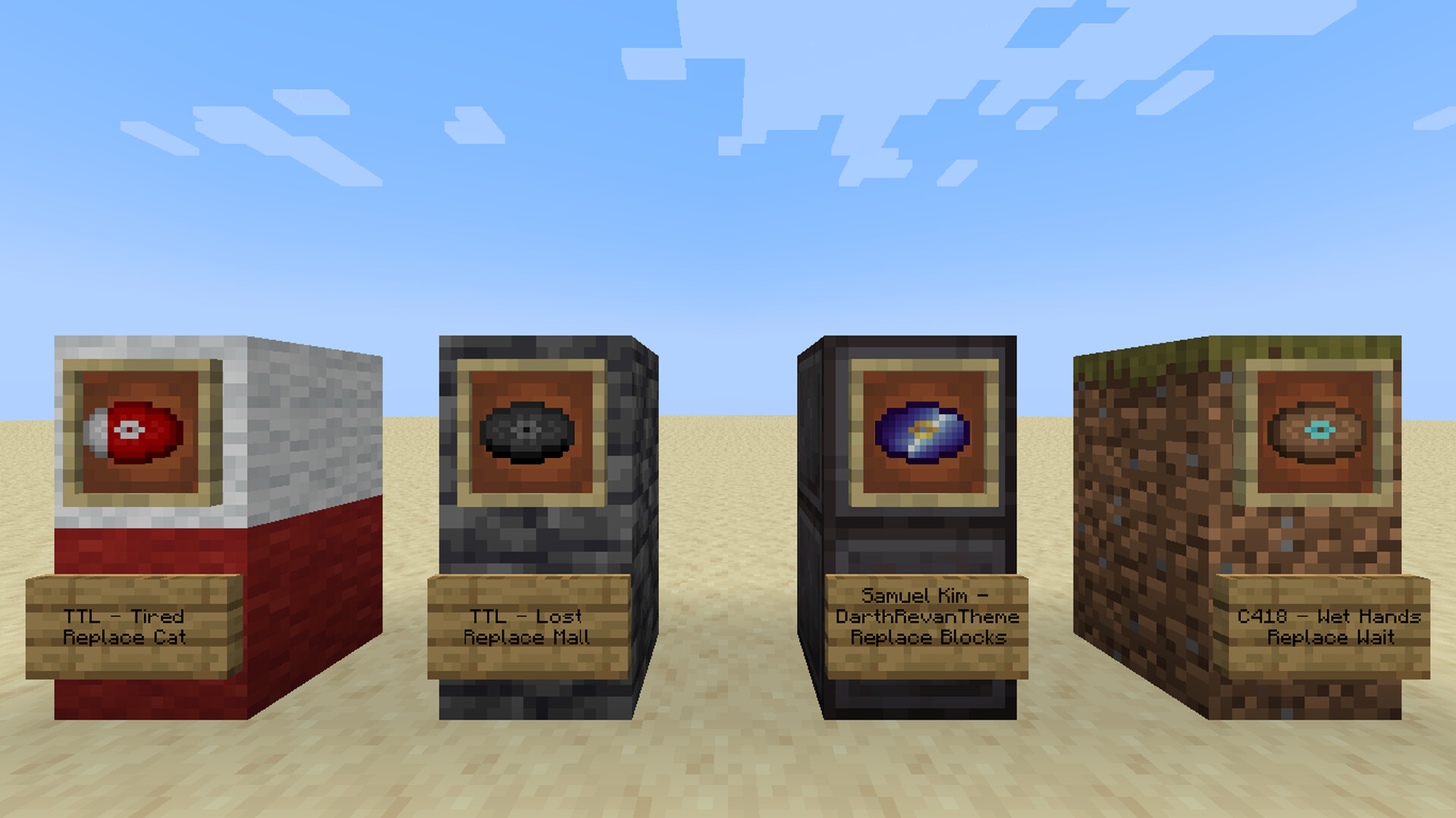 The True Light (Custom Disc) Minecraft Texture Pack