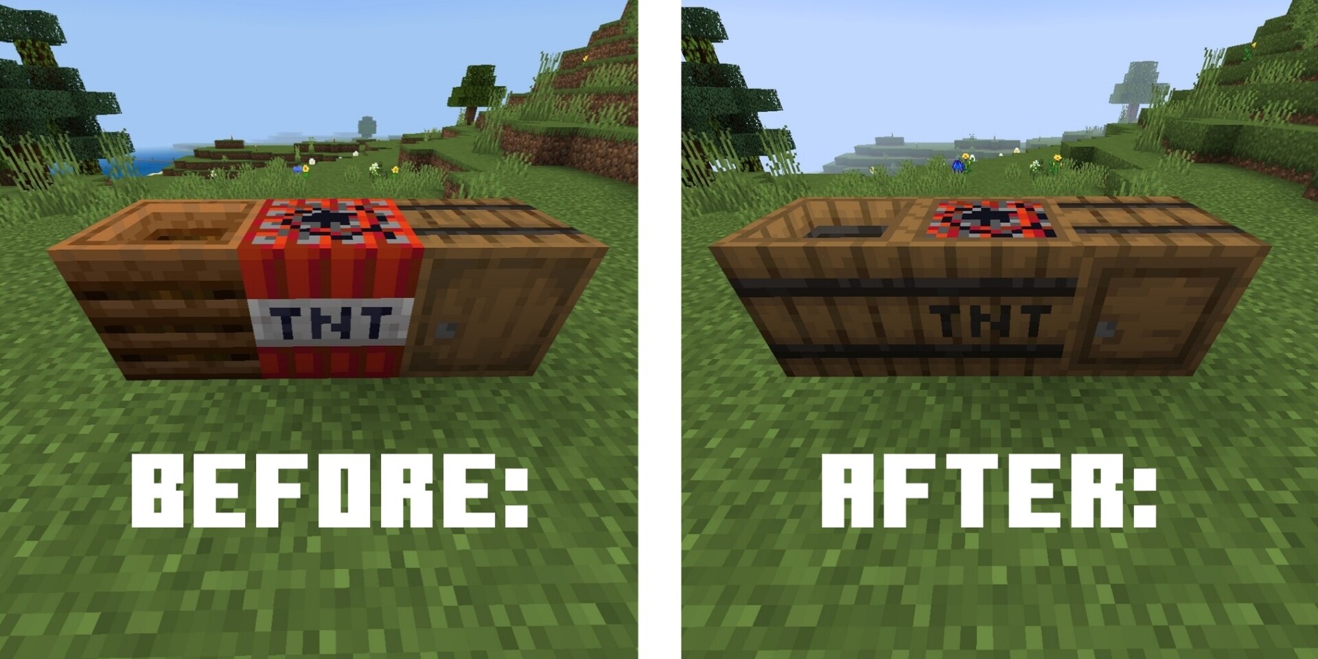 Barrel Look Minecraft Texture Pack