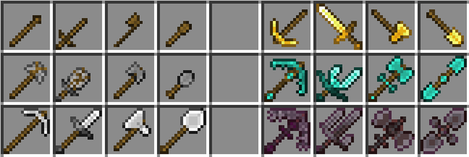 Rochester X's Better Tools v1.2 Minecraft Texture Pack