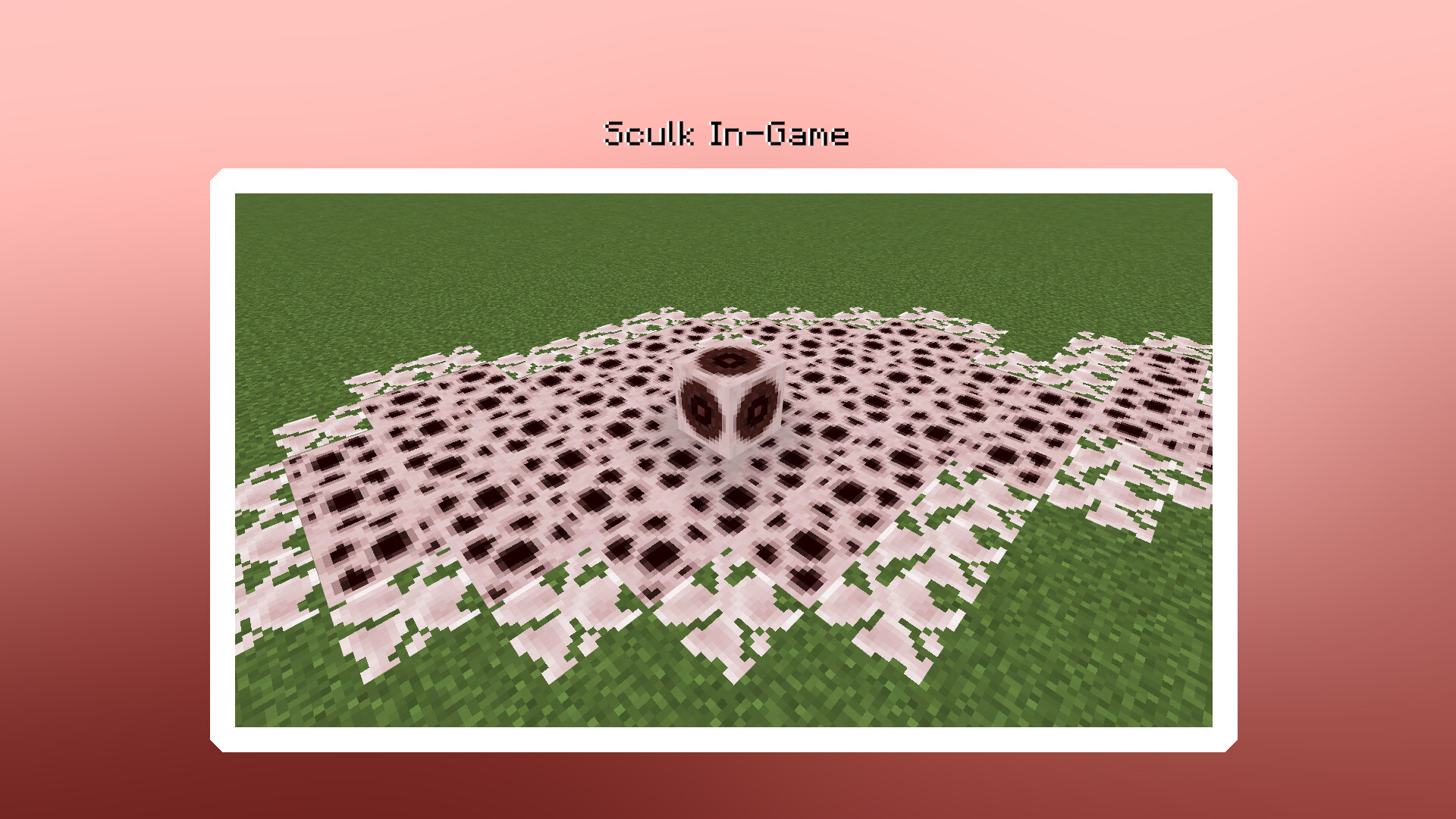 Trypophobia Sculk [Bedrock] Minecraft Texture Pack