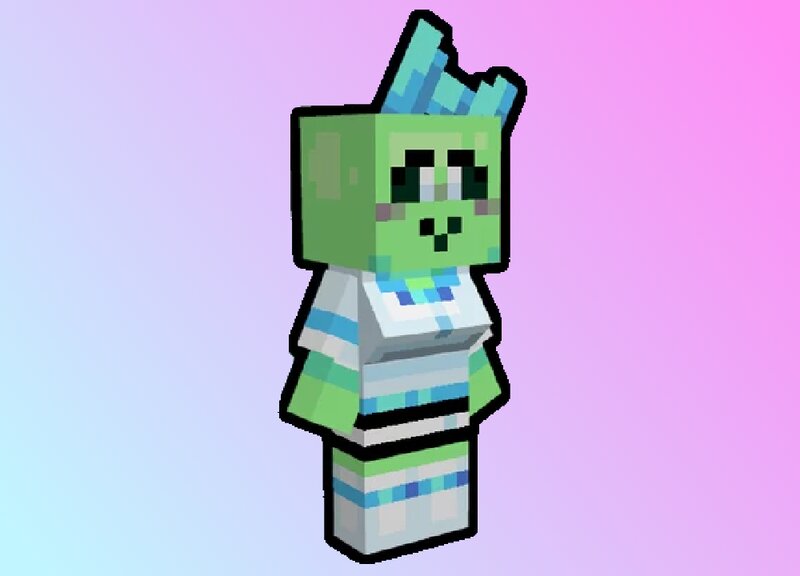 Cute Creeper (Optifine) Minecraft Texture Pack