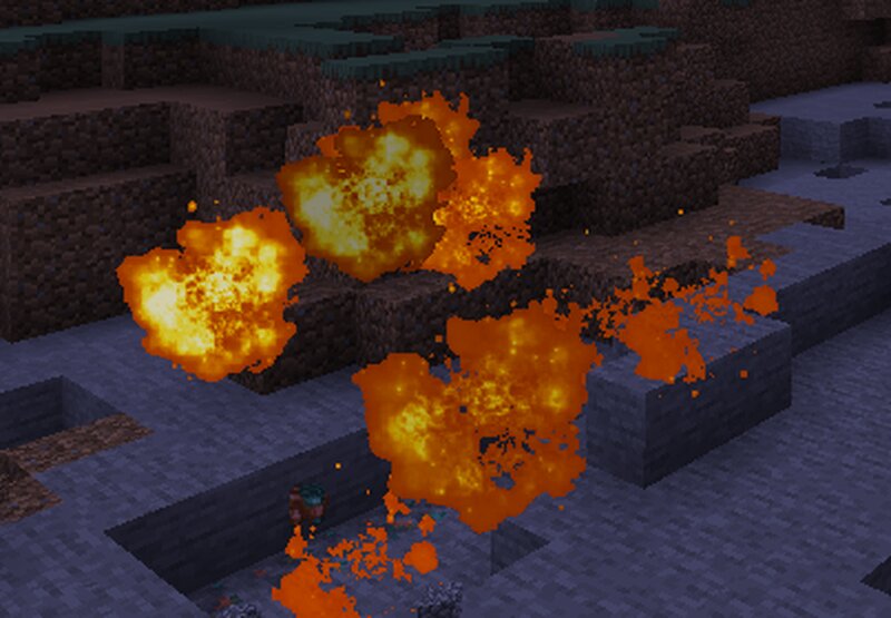 Better and cooler explosion (With sound vers.) Minecraft Texture Pack