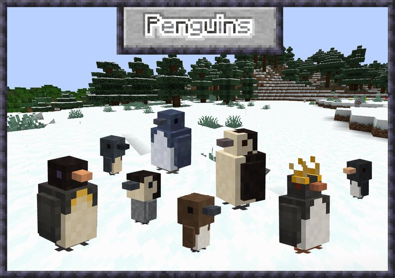 Cyber's Penguins Minecraft Texture Pack