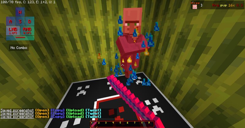 fire pvp v4.1, animated textures + optifine item + custom sky + low ...