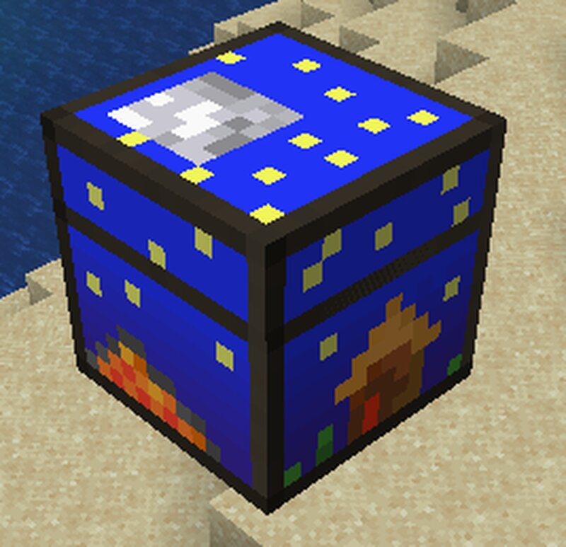 night view chest Minecraft Texture Pack