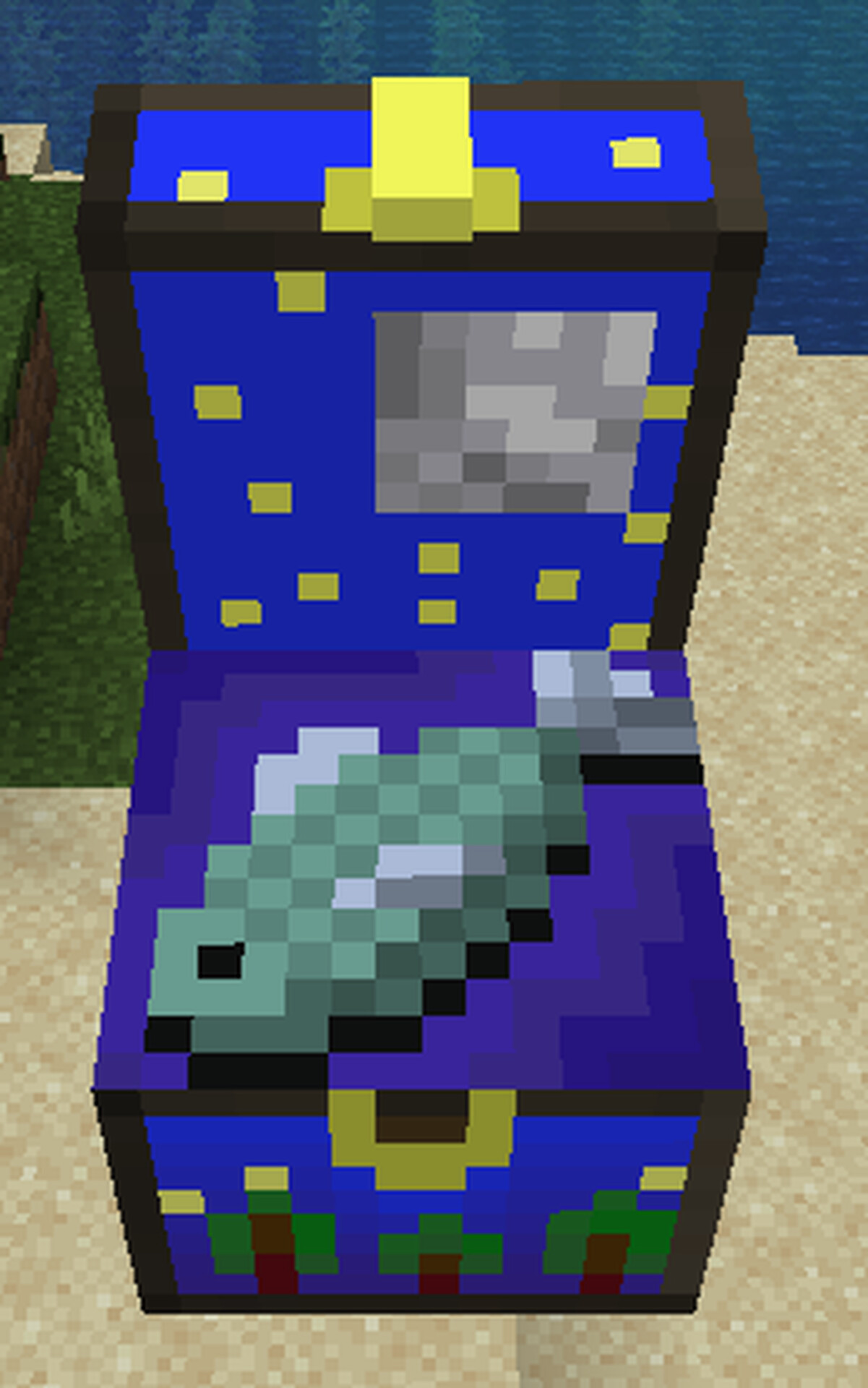 night view chest Minecraft Texture Pack