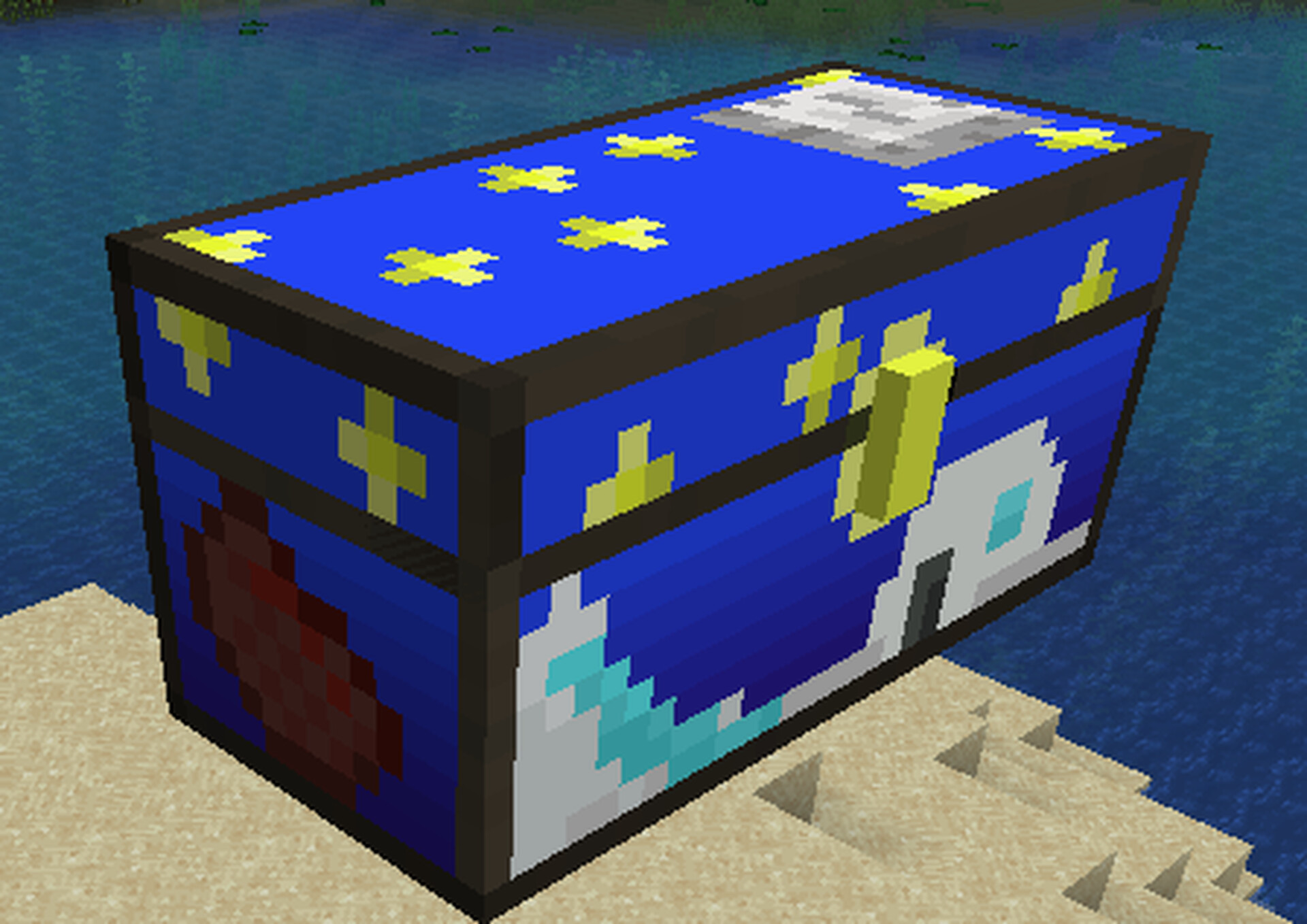 night view chest Minecraft Texture Pack