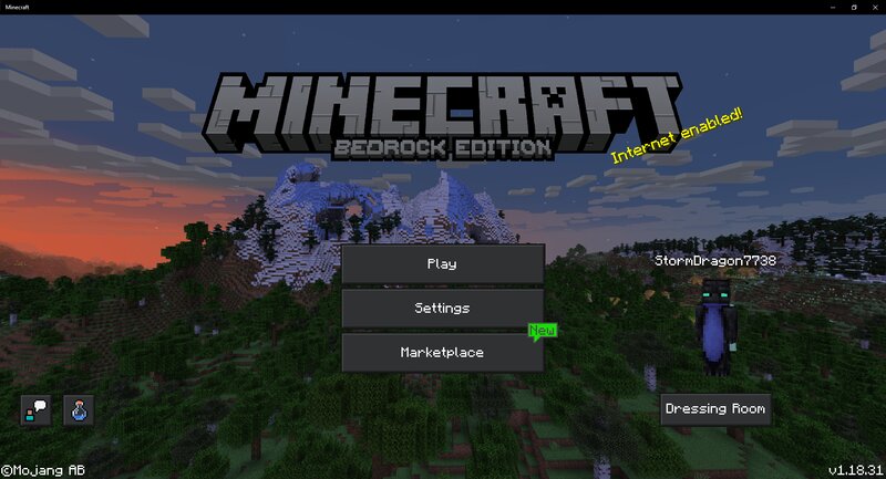 Stormilla Dark Mode | Bedrock Edition Minecraft Texture Pack