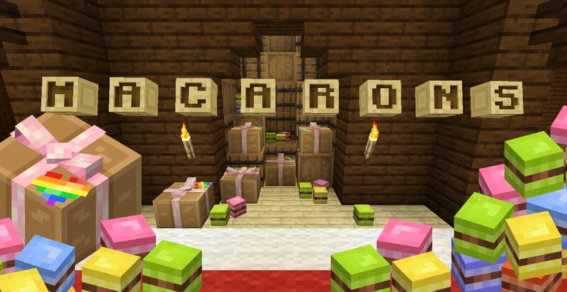 Macarons! Minecraft Texture Pack