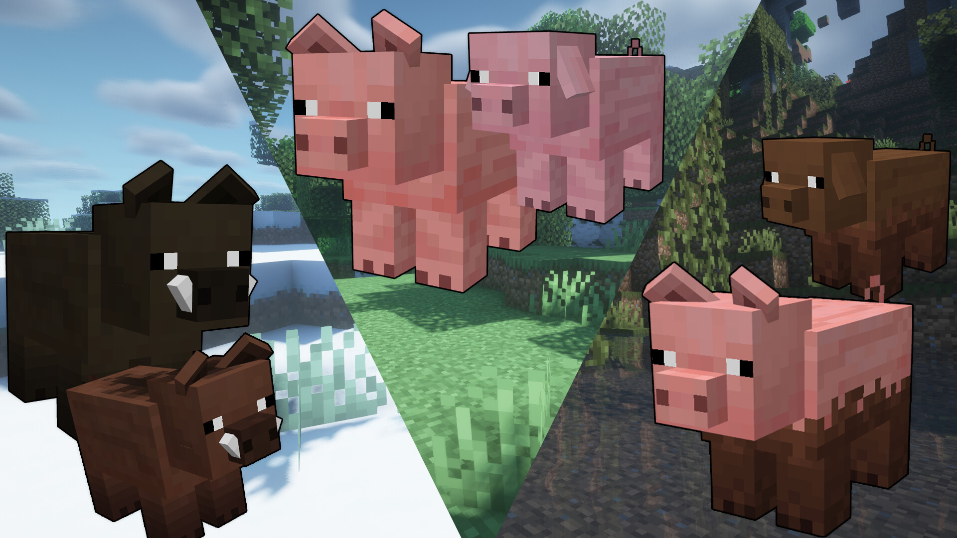 Remodeled Pigs 🐷 Minecraft Texture Pack