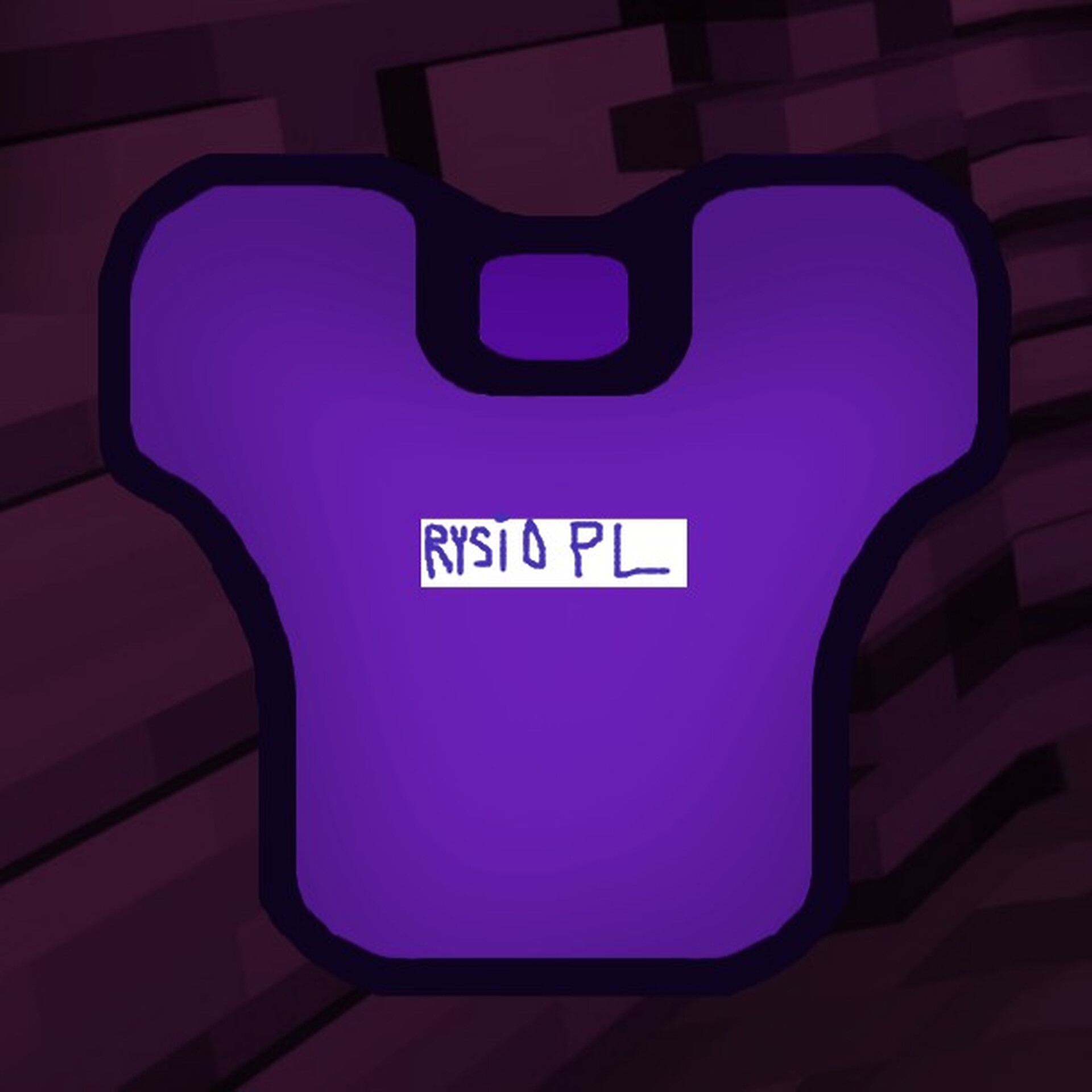 diamentowa fioletowa zbroja Minecraft Texture Pack