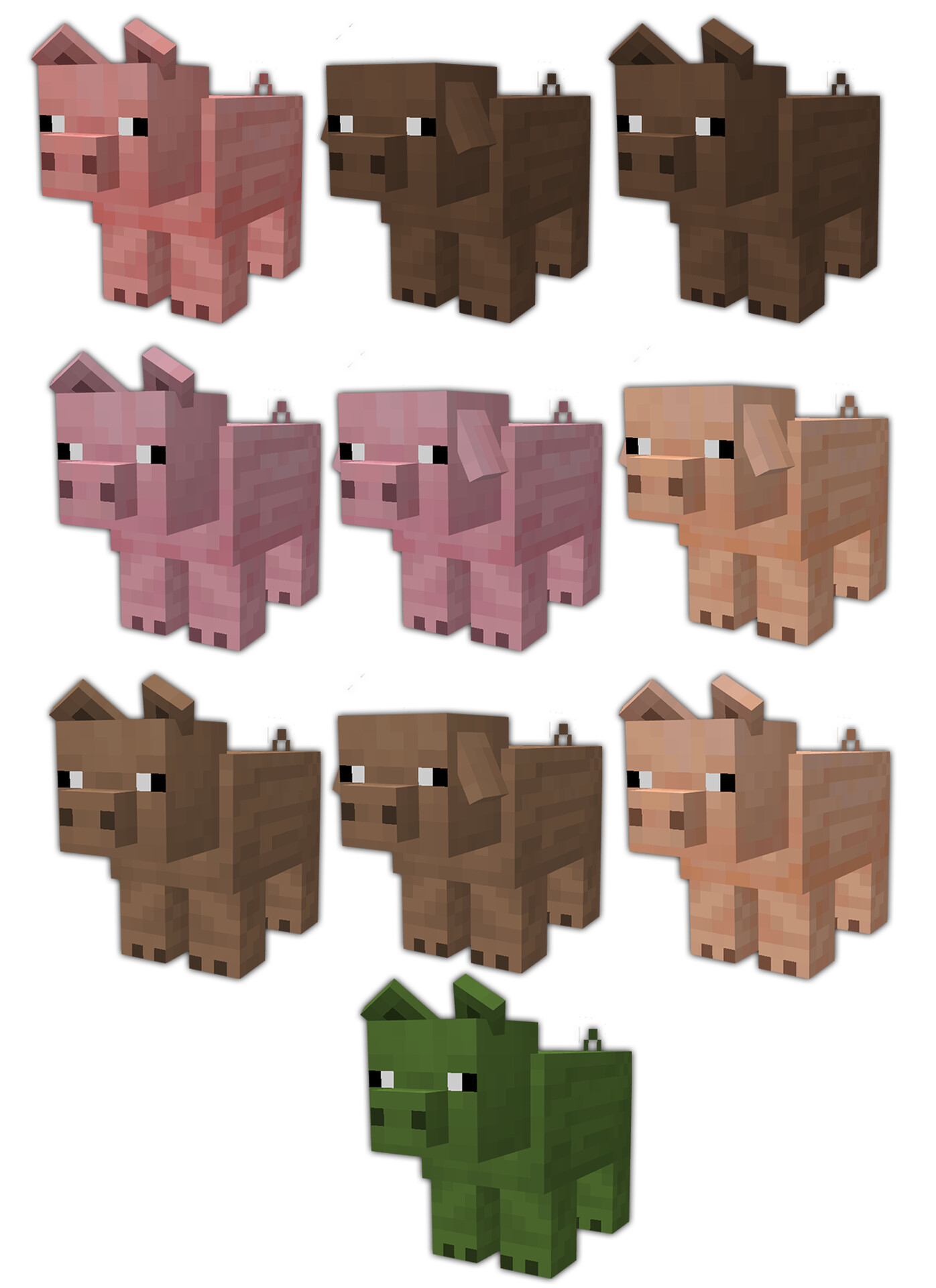 Remodeled Pigs 🐷 Minecraft Texture Pack