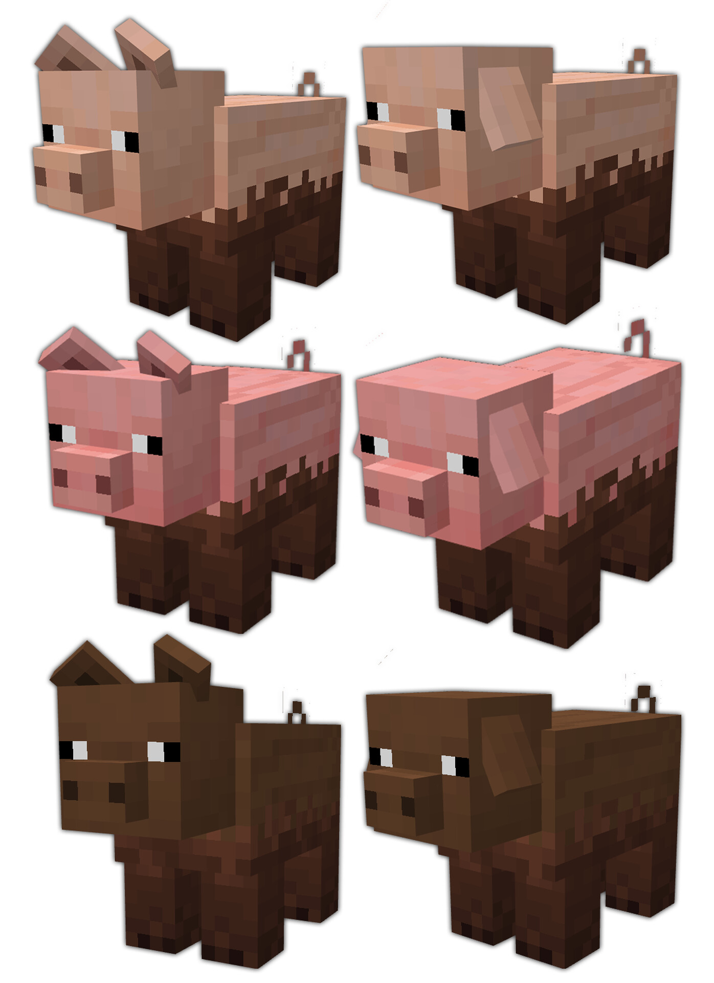 Remodeled Pigs 🐷 Minecraft Texture Pack