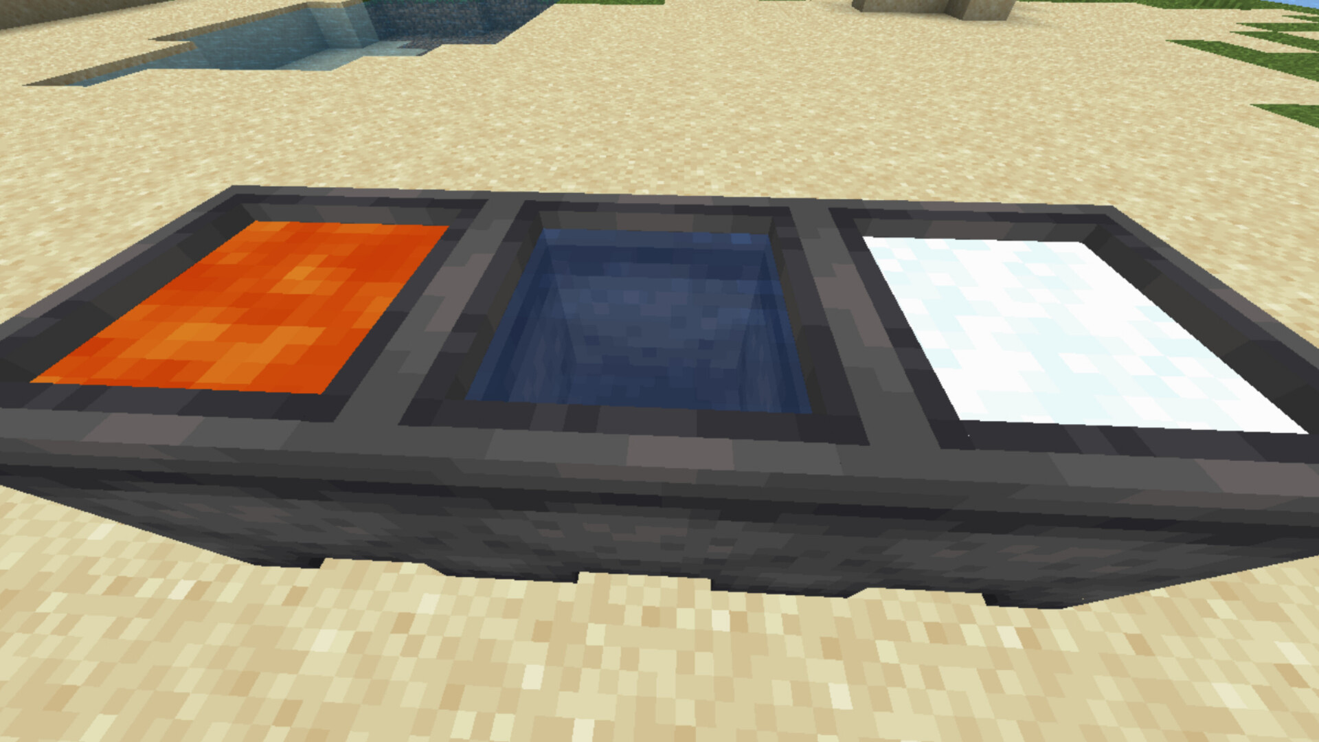 Translucent Water Cauldron Minecraft Texture Pack