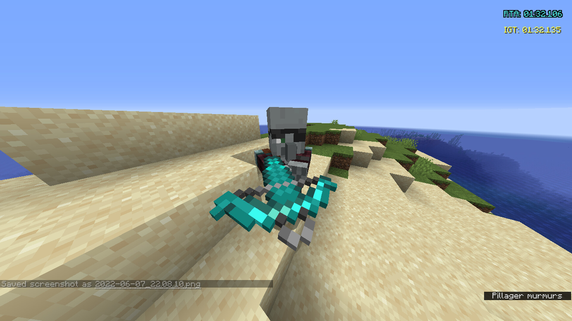 Pillager with eye patch Minecraft Texture Pack