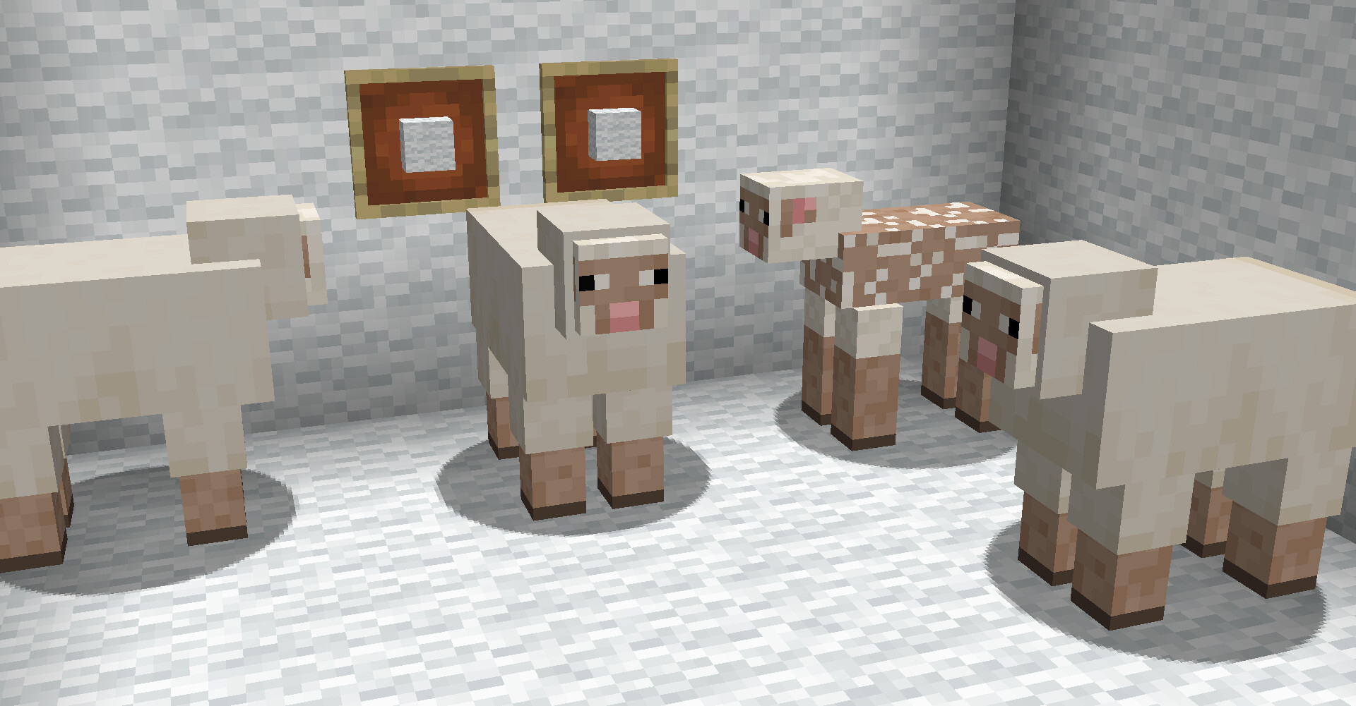 Accurate Sheep Wool - Java Edition Minecraft Texture Pack