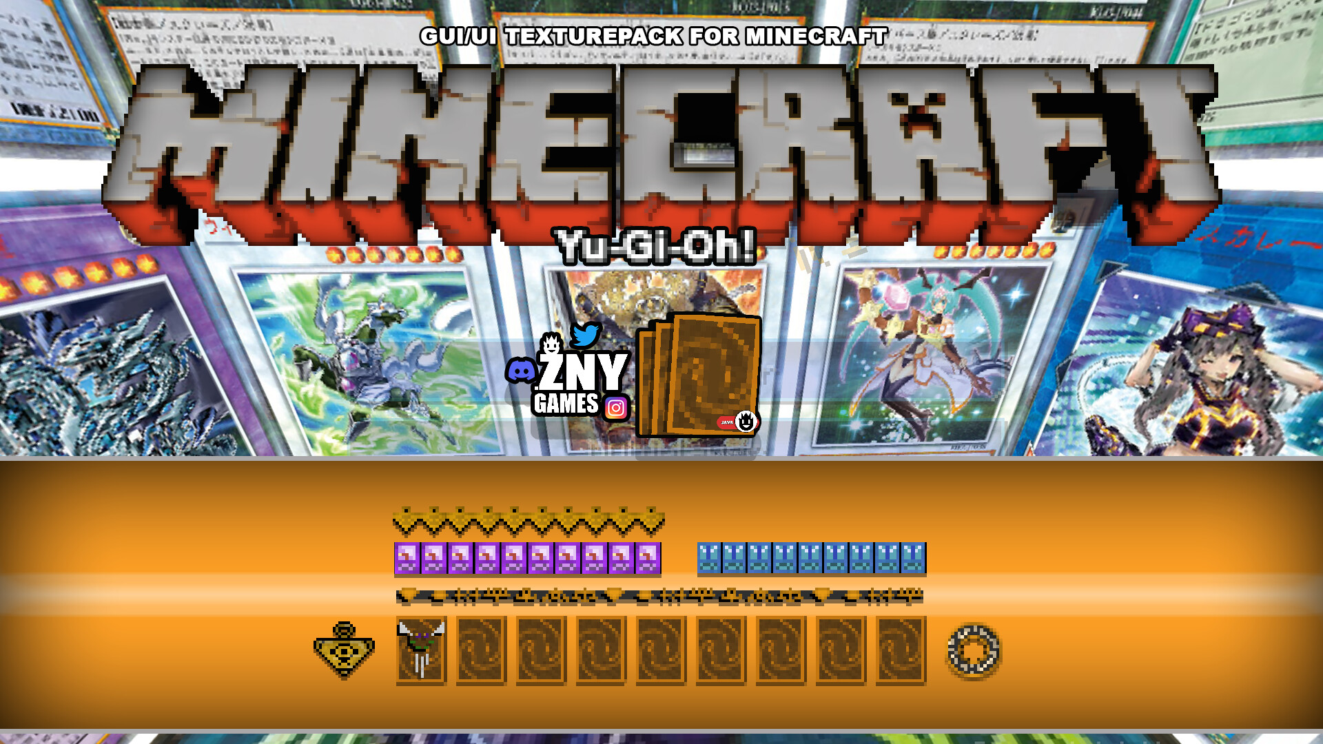 YUGIOH FAN EDITION [JAVA] 🔱 Minecraft Texture Pack