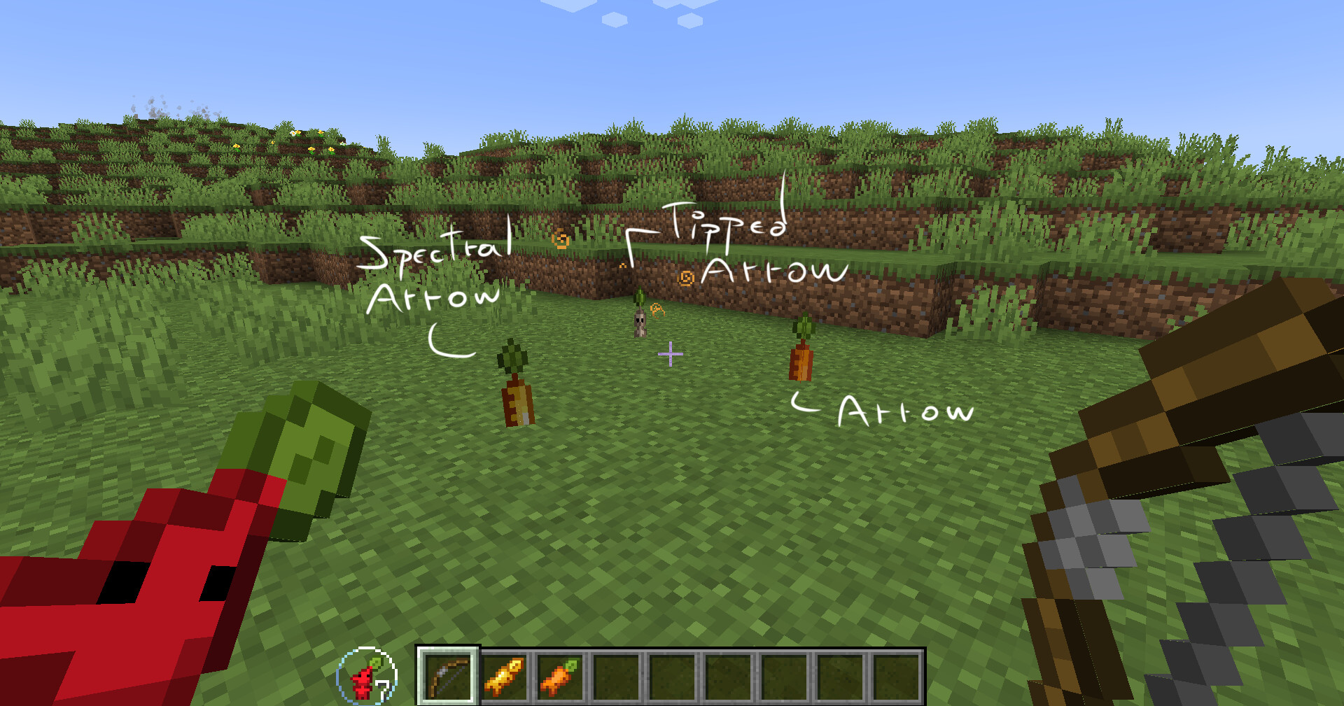 Pikmin arrows Minecraft Texture Pack