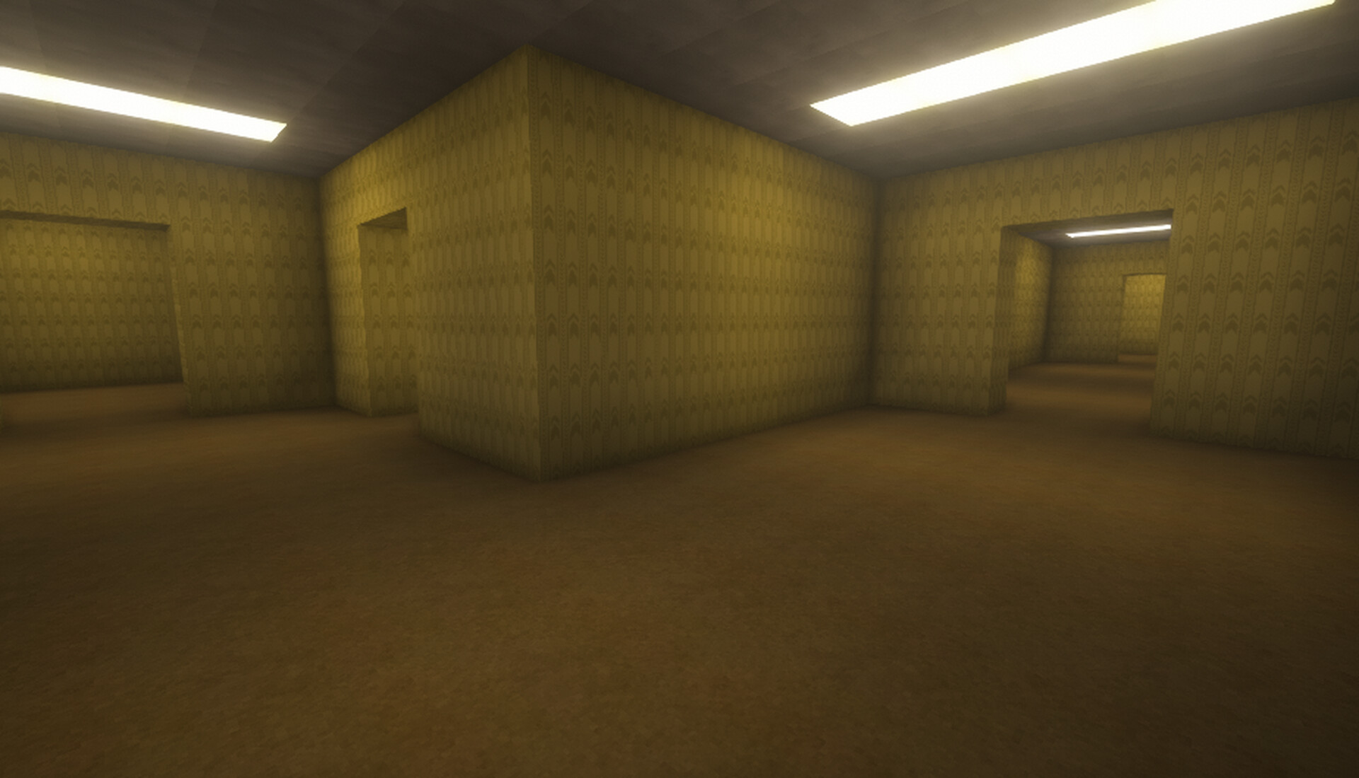 Backroom texture pack Minecraft Texture Pack