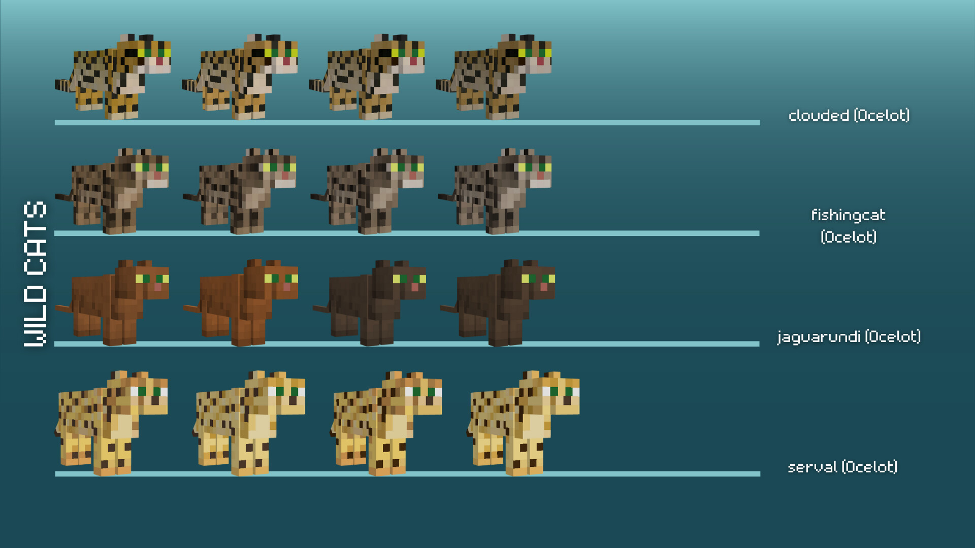 Too-Many-Cats Minecraft Texture Pack