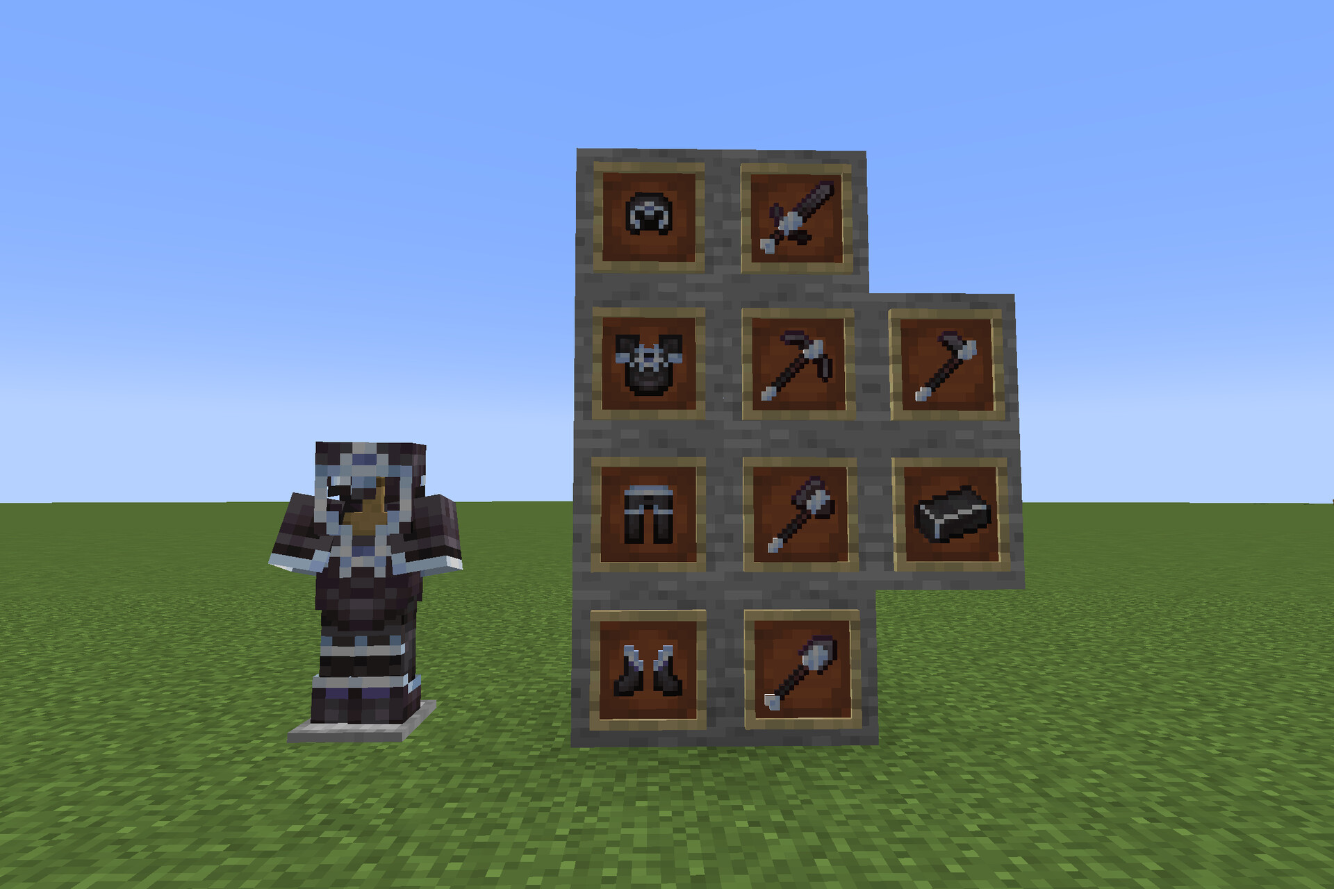 Frozen Netherite Minecraft Texture Pack