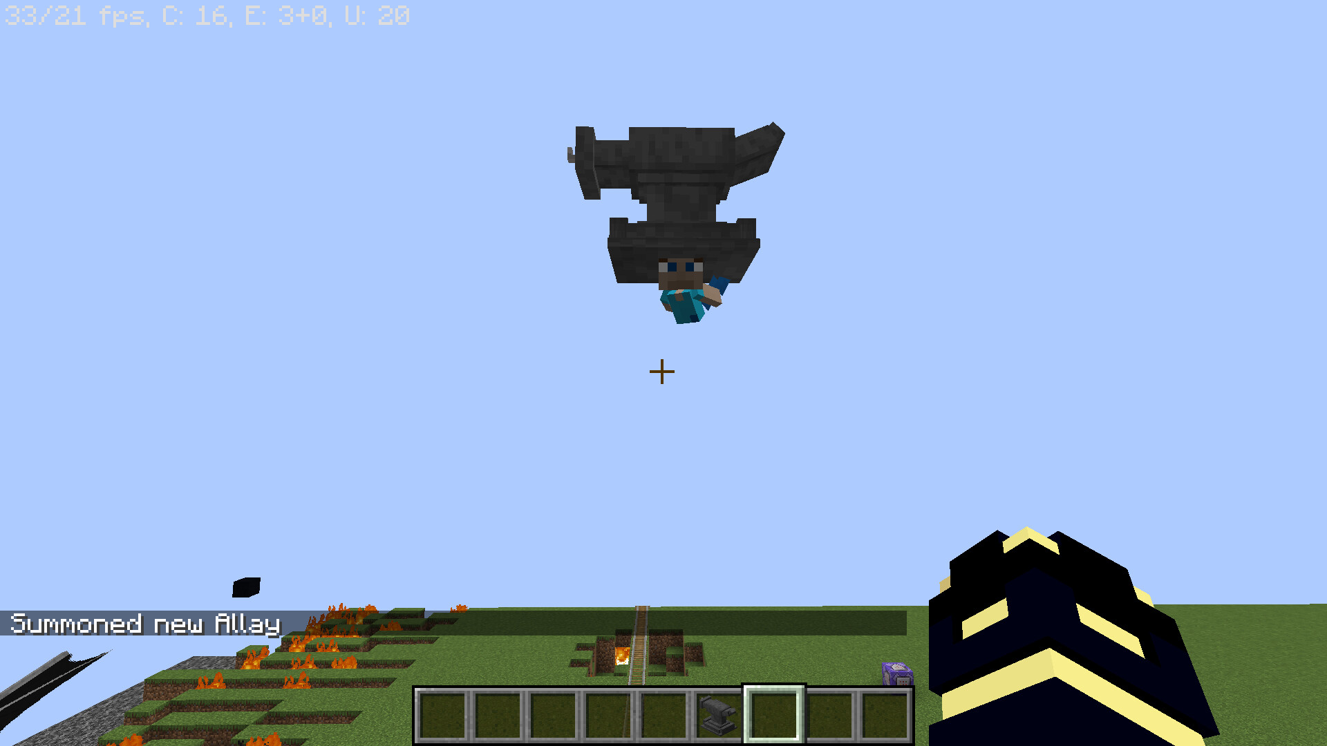 Cursed Steve Allay Minecraft Texture Pack