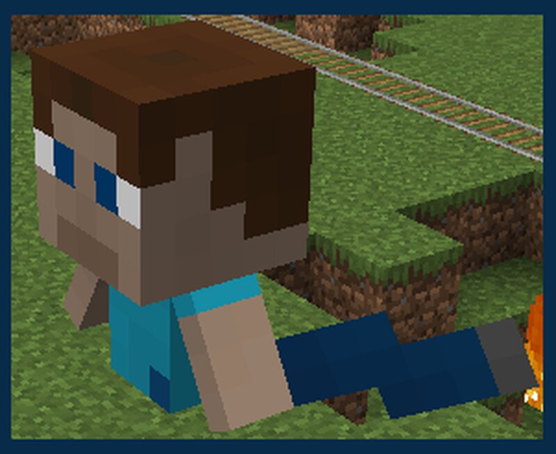 Cursed Steve Allay Minecraft Texture Pack