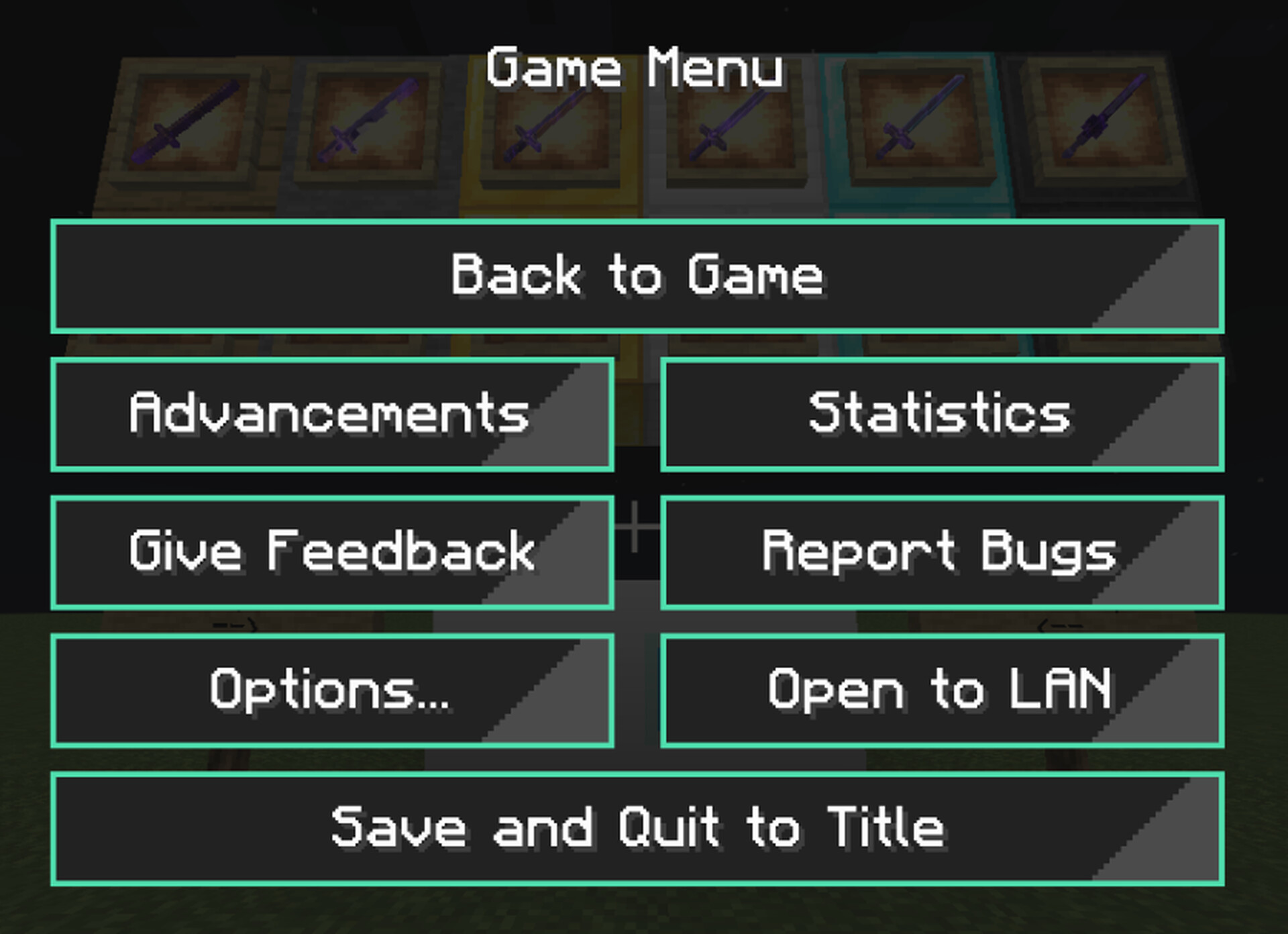 Futuristic GUI & Futuristic Blur For Carved Pumpkin | Minecraft 1.19 ...