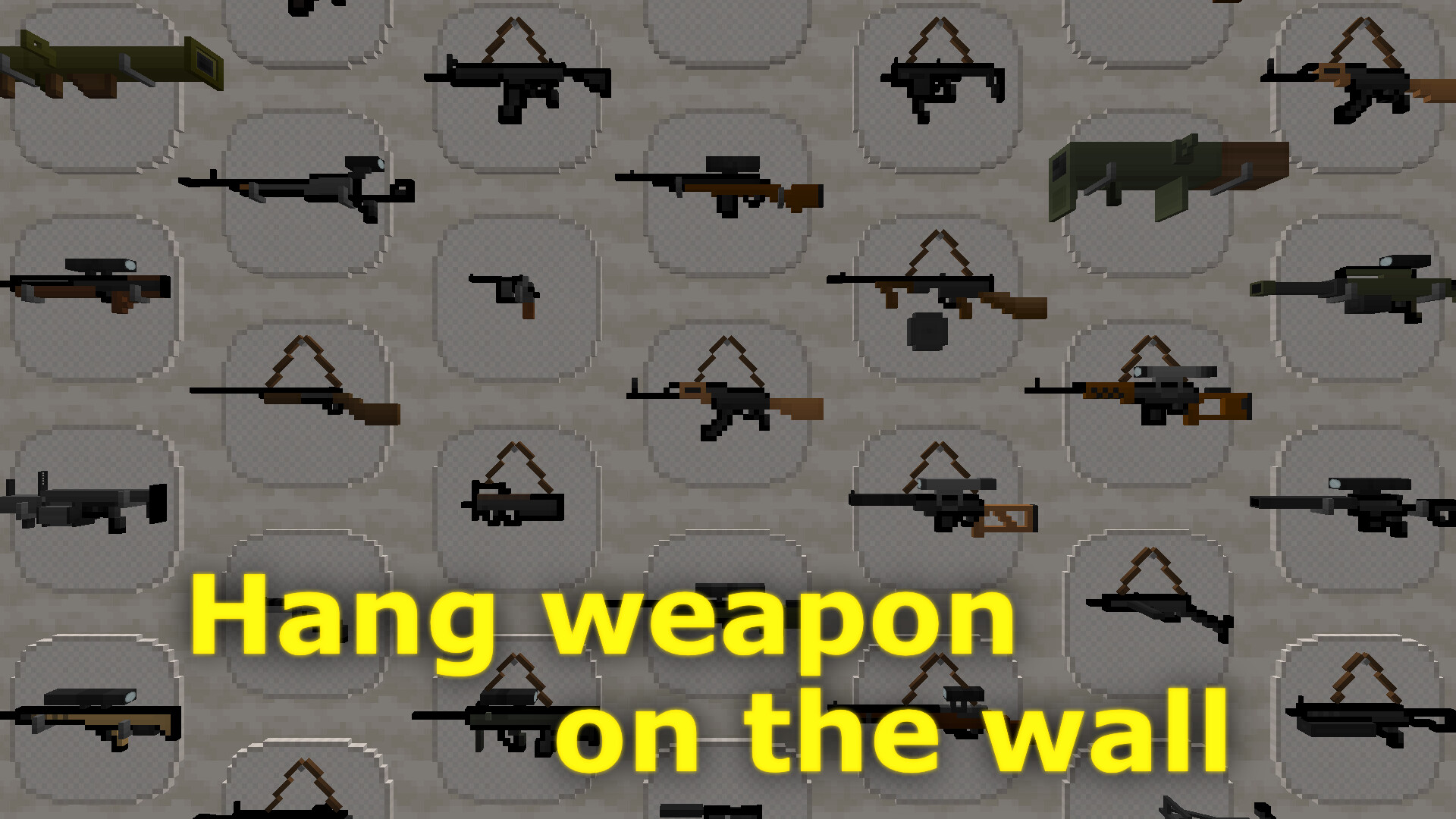 DSWG Weapons Plus (3D Models) 1.13 - 1.19+ v2.9 Minecraft Texture Pack