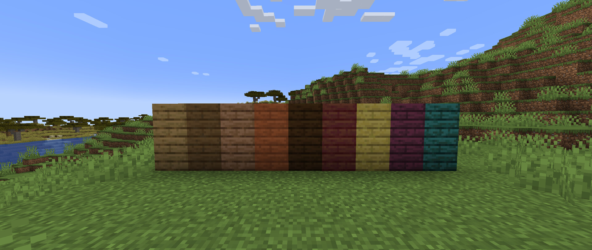 Bamboo Planks looks like planks! Minecraft Texture Pack