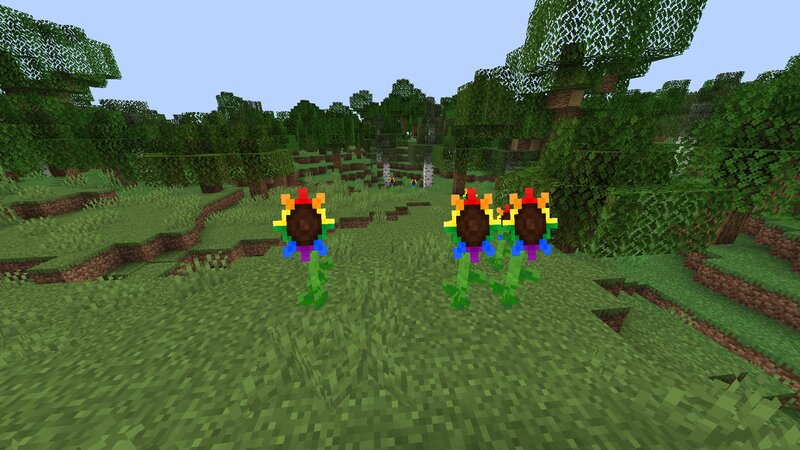 Pride Sunflower Minecraft Texture Pack
