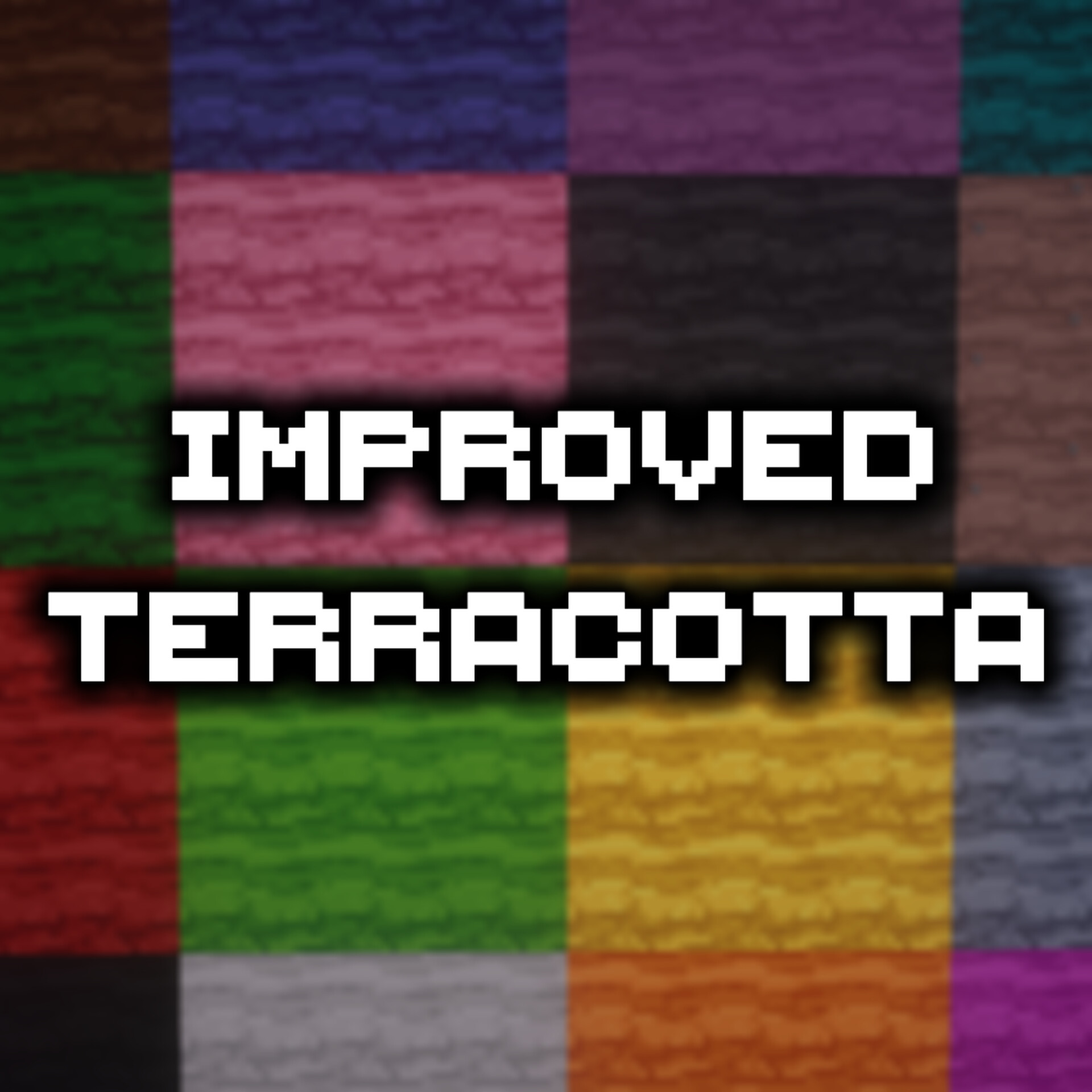 Improved Terracotta Minecraft Texture Pack
