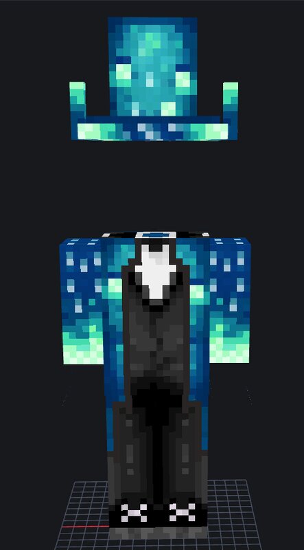 Coterie Craft 16x Glow Squid Suit Minecraft Texture Pack