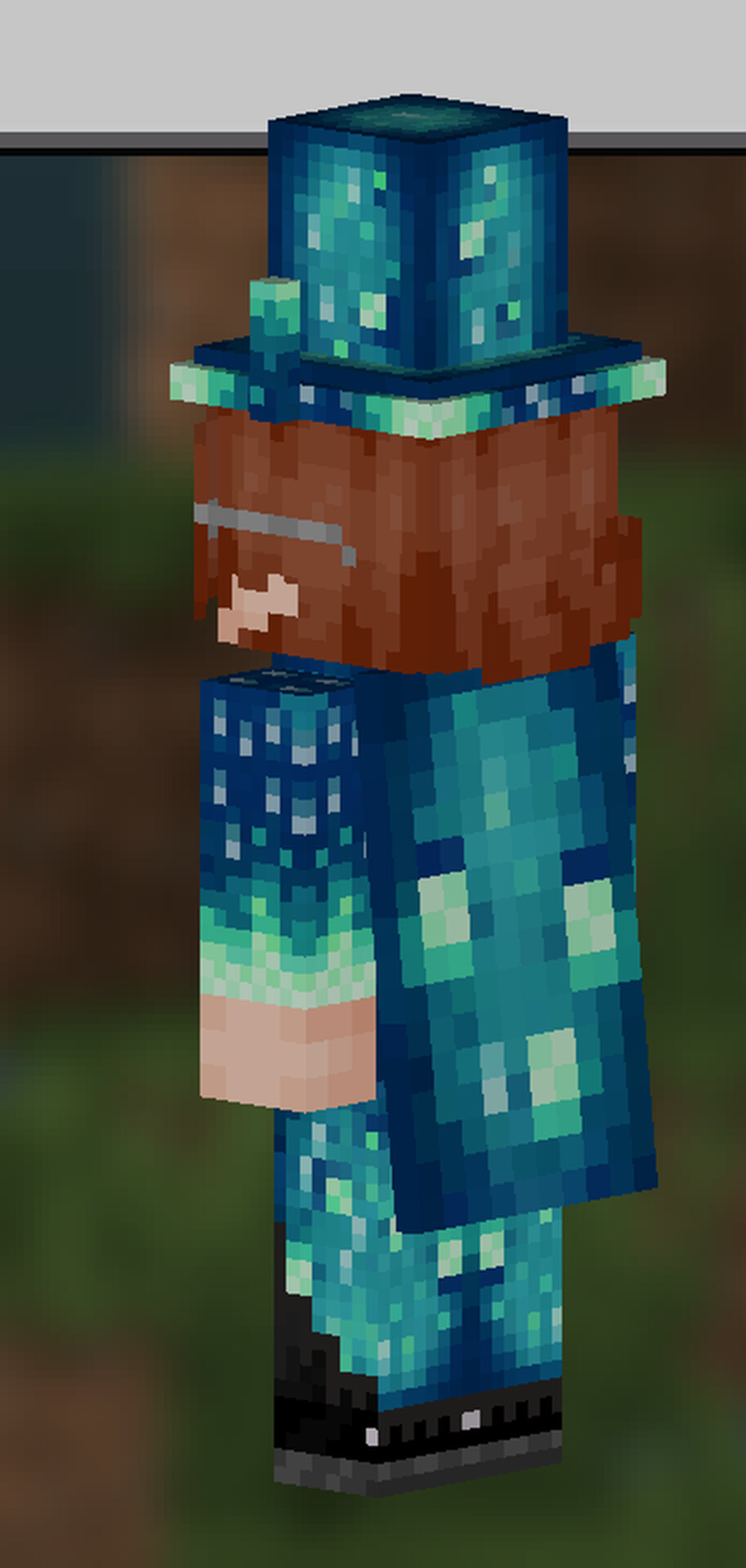 Coterie Craft 16x Glow Squid Suit Minecraft Texture Pack