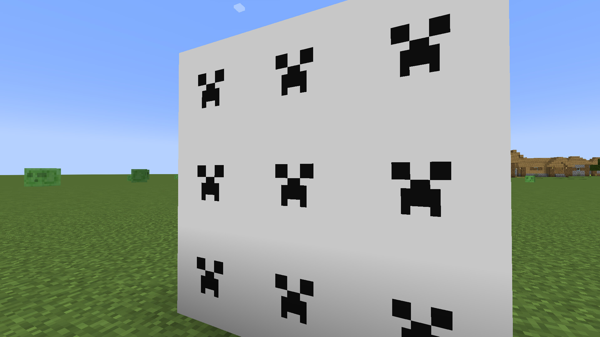 Bedrock To Creeper (Flashing Lights) Minecraft Texture Pack