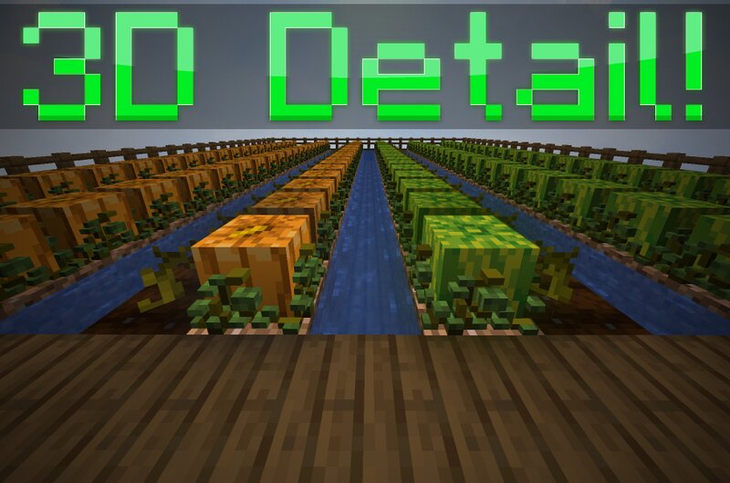 Square Watermelons Minecraft