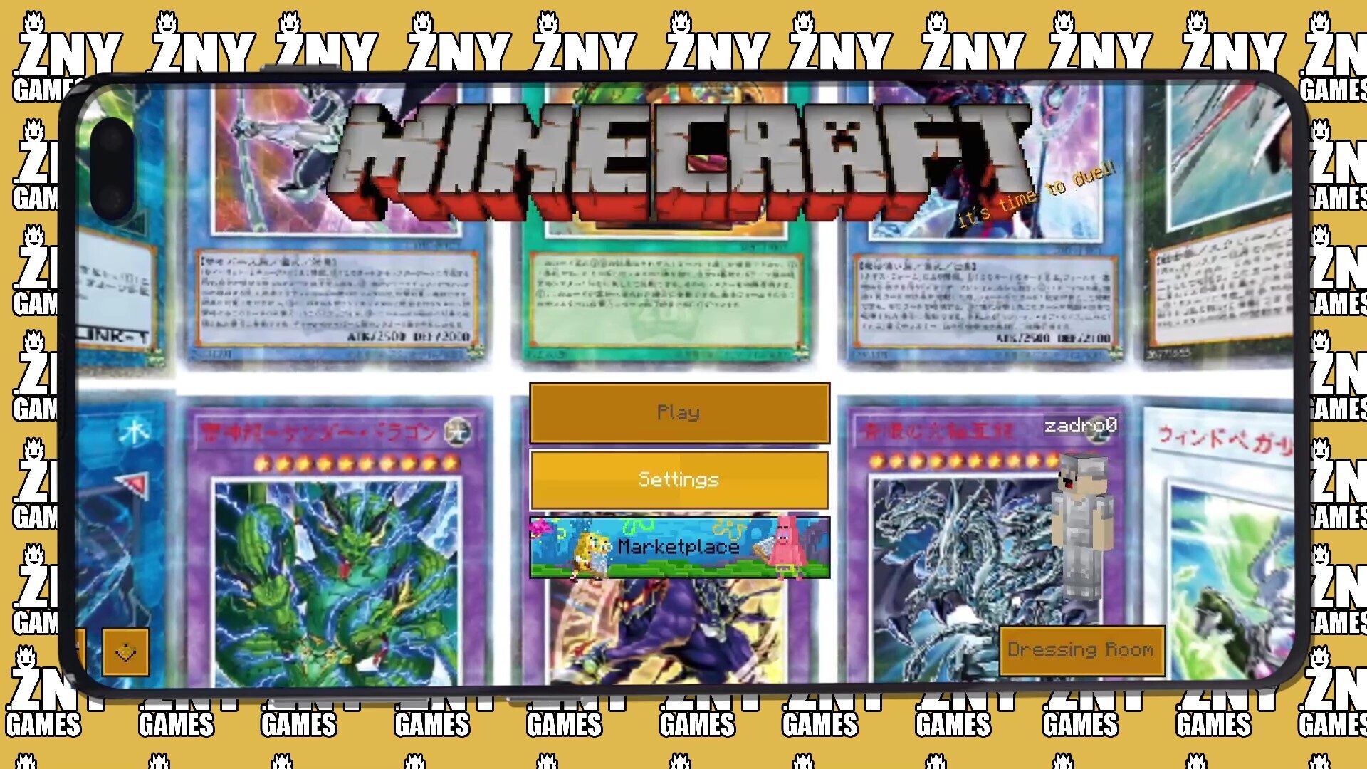 YUGIOH FAN EDITION [BEDROCK] 🔱 Minecraft Texture Pack