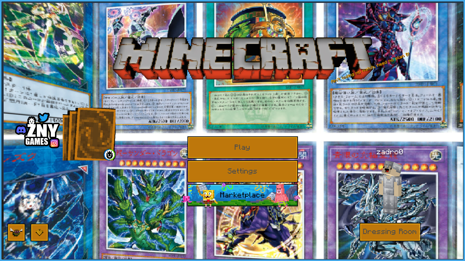 YUGIOH FAN EDITION [BEDROCK] 🔱 Minecraft Texture Pack