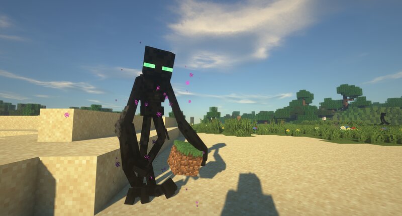 Jumper_99's Improved Enderman (Model + Animation) [Optifine] Minecraft Texture Pack