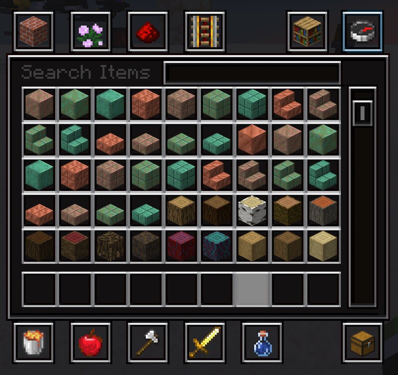 WorldSaladDev's Sleek Dark UI (1.19.3) Minecraft Texture Pack