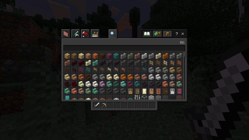 Dark Theme Minecraft Texture Pack