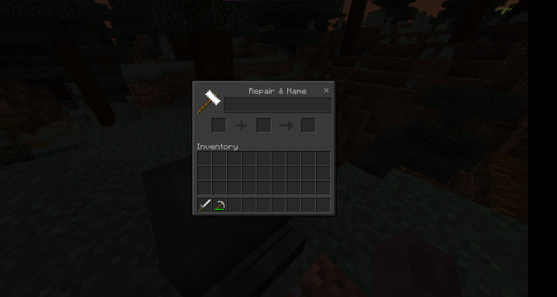 Dark Theme Minecraft Texture Pack