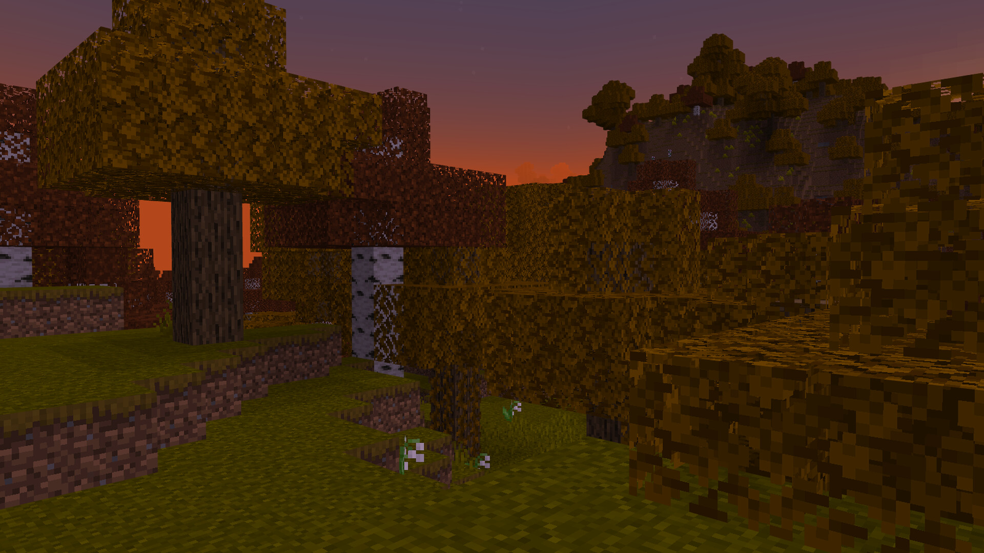 Gold Autumn Texture Pack Minecraft Texture Pack