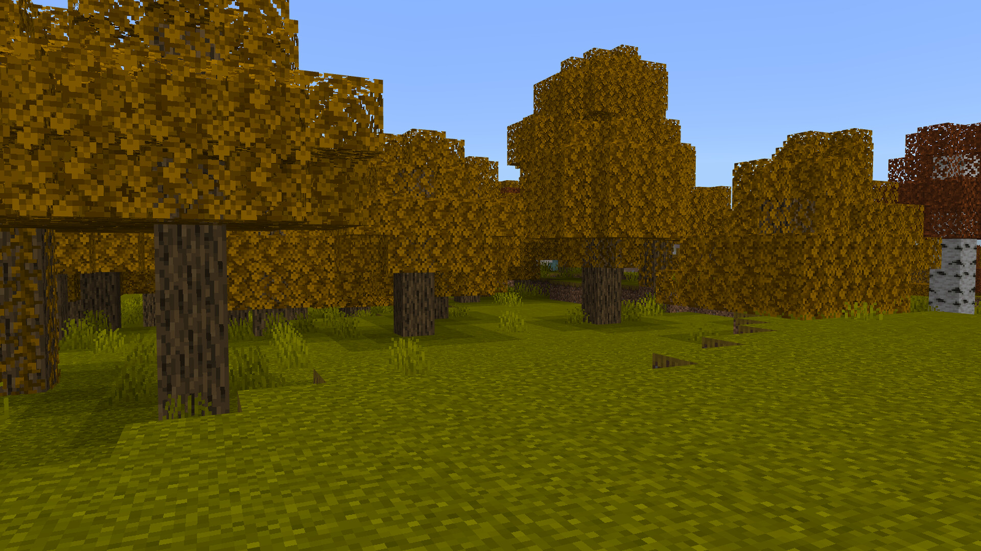 Gold Autumn Texture Pack Minecraft Texture Pack