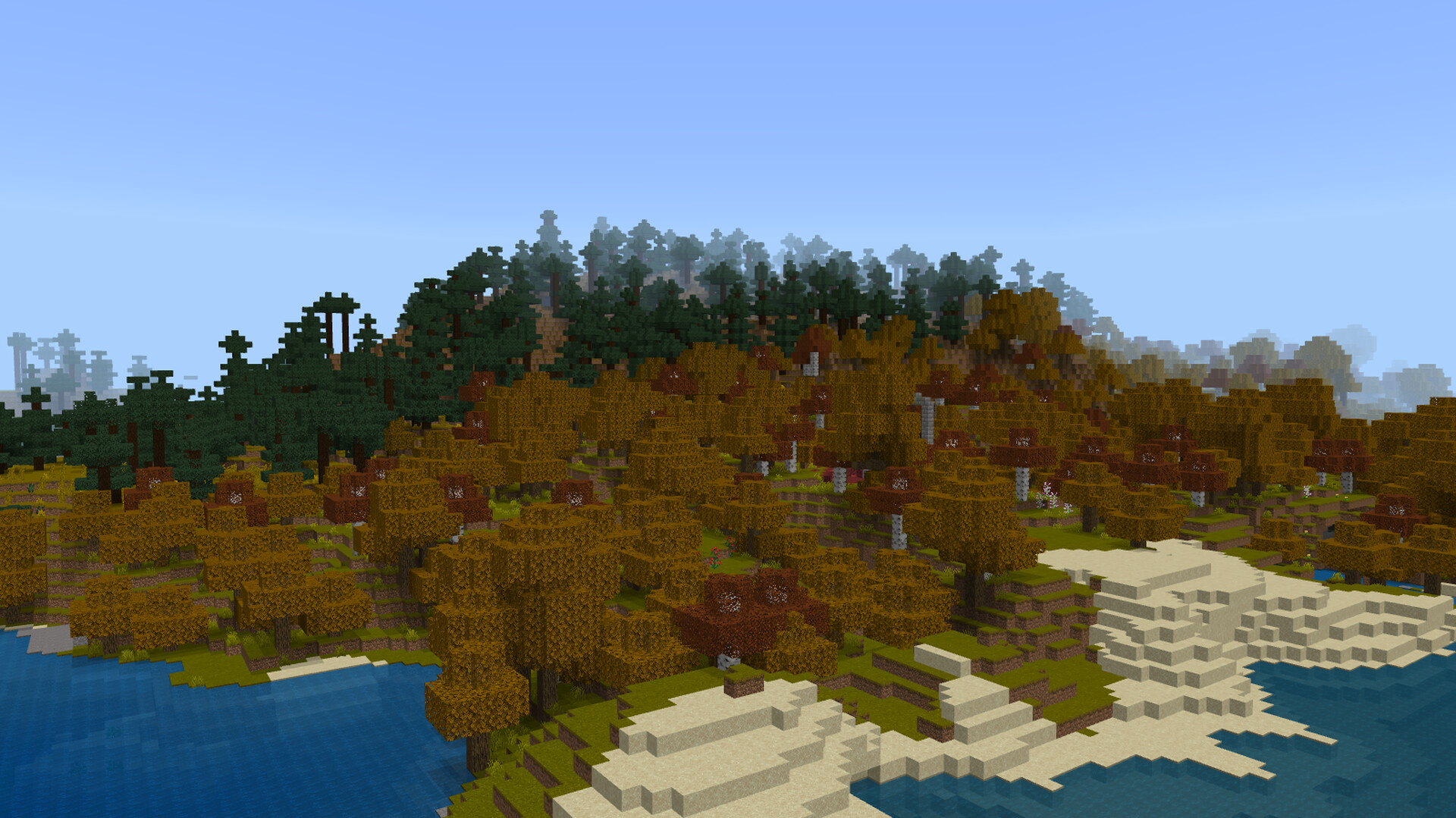 Gold Autumn Texture Pack Minecraft Texture Pack