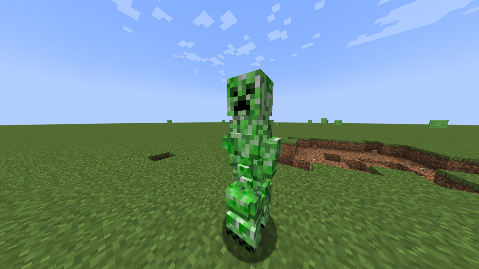 Buff Creepers Minecraft Texture Pack