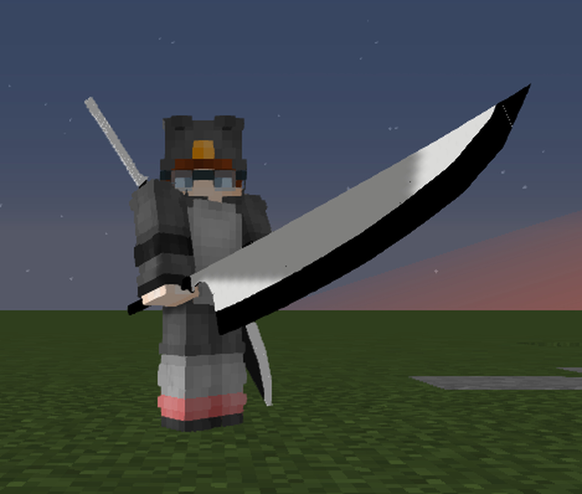 Zangetsu - Bleach Sword Minecraft Texture Pack